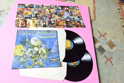 Iron Maiden Live after Death 2LP Italy Orig 1985 EX+ Gatefold Cover Ed ...