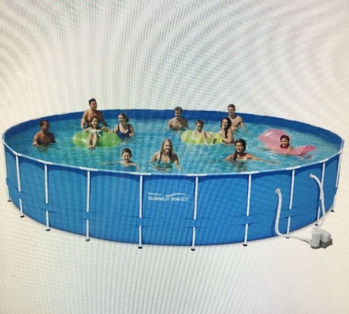 Summer Waves Active Frame Pool Set 24ftx52in | eBay