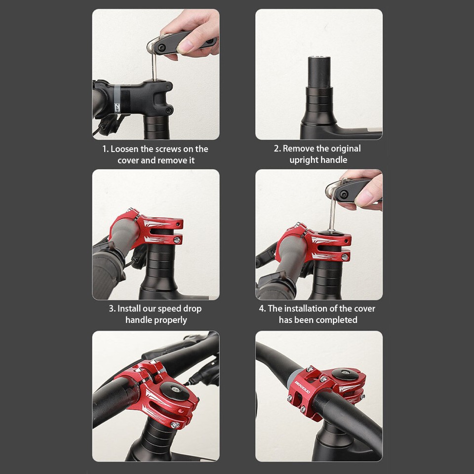 31.8 Stem MTB Bike Stem Short Handlebar Stem for Most Bicycle Road Bike ...