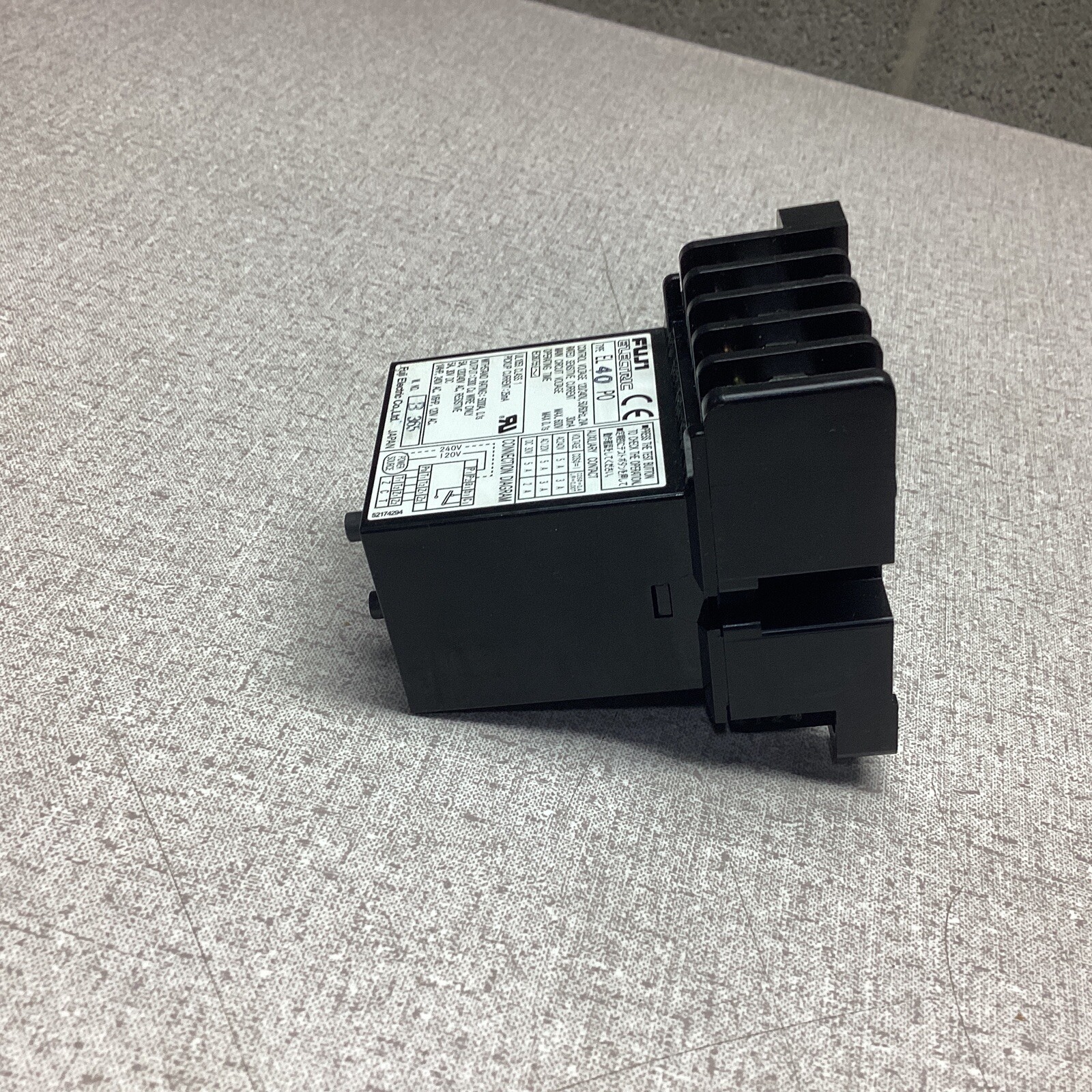 FUJI ELECTRIC EARTH LEAKAGE PROTECTIVE RELAY EL40PO - A++ - #3239FML-H4 ...