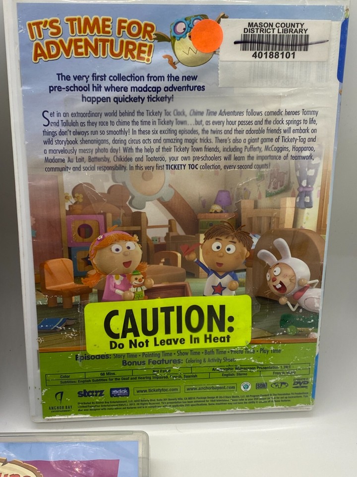 1 lot of 3 Family DVD's including Adventures in Odyssey "Electric ...