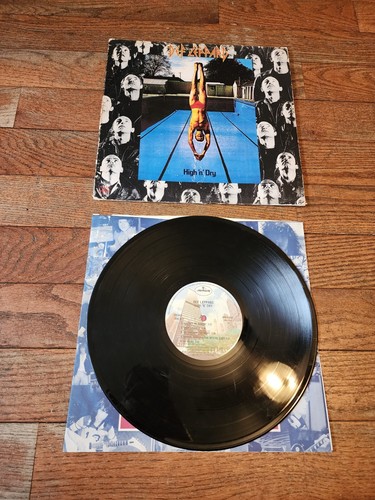 Def Leppard High And Dry 1991 Vinyl Record LP | eBay
