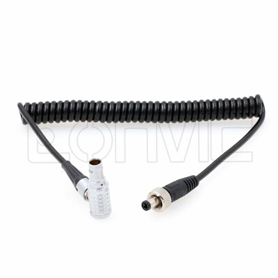 0B Right Angle 2 Pin to Locking DC Power Cable for Atomos Ninja V ...