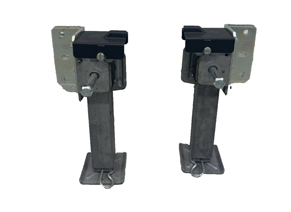 AL-KO REAR TELESCOPIC CORNER STEADIES FULL KIT, WINDER BRACE, NUTS AND ...