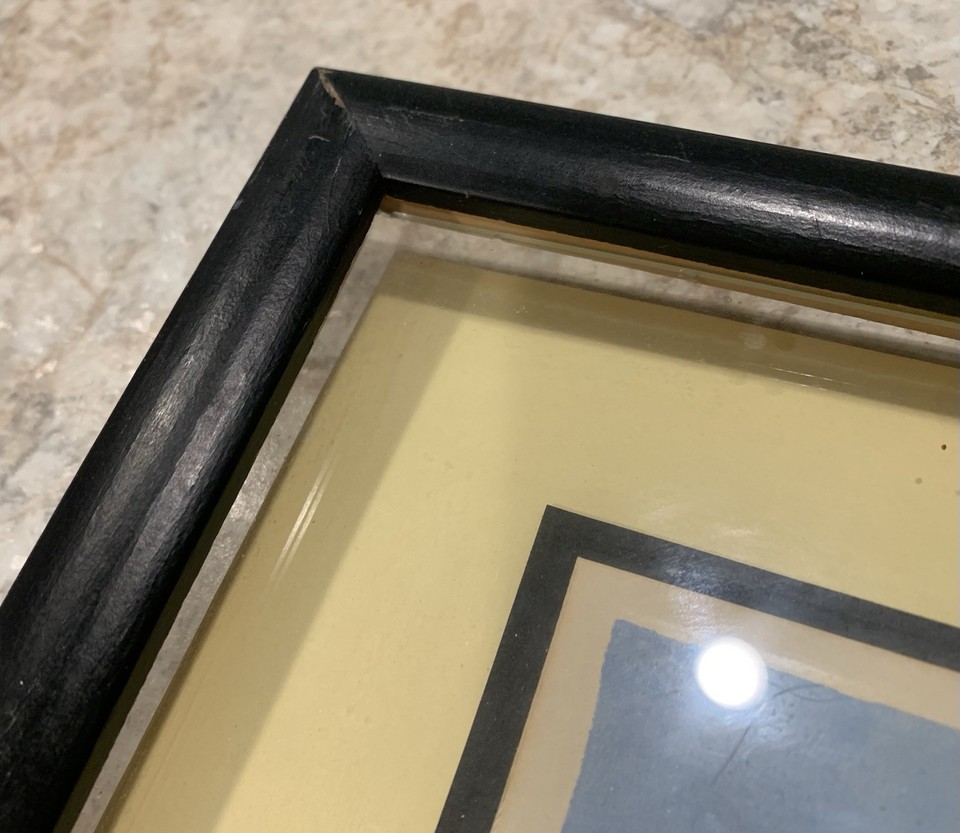 PAIR of ORIGINAL 1974 Kenneth Stancin Acrylic Serigraphs Signed ...