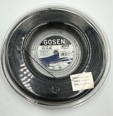 Gosen Polylon Series 17GA 1.24mm 200m Tennis Racquet Racket Poly String ...