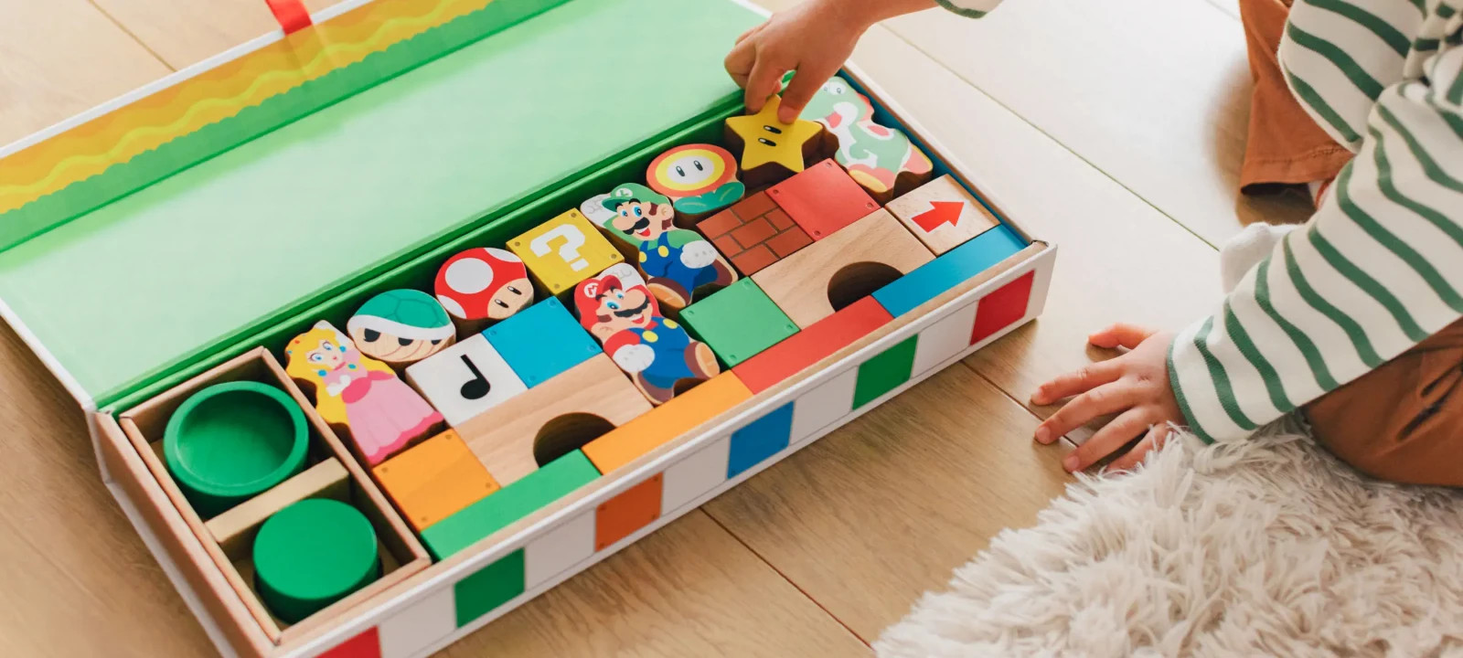 My Mario Wooden Block Special Set 30pcs Amiibo Nintendo Store Exclusive ...