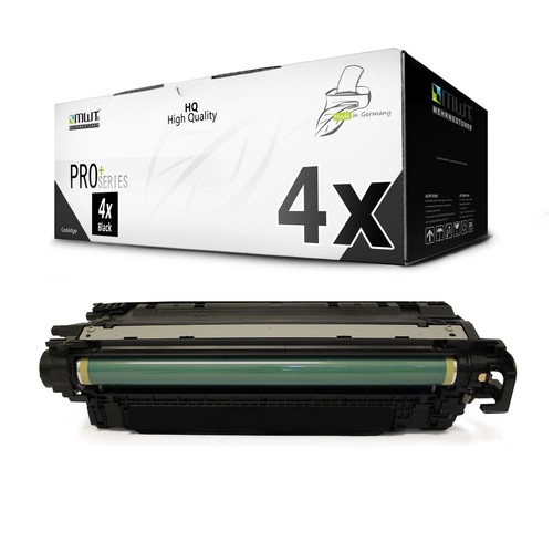 4X MWT PRO Toner NOIR Pour HP Color LaserJet Professionnel CP-5225-DN ...