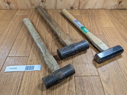 Old Chisel Hammer Vintage JAPANESE FORGED IRON TOOL BLACKSMITH Genno ...