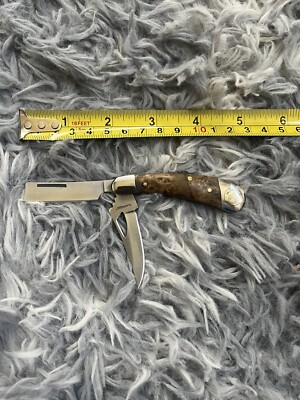 Sarge Two Blade Razor Pocket Knife w/2" Stainless Blades | eBay
