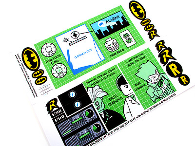 CUSTOM STICKERS for TOY Set 7783 THE BATCAVE TOYS MODELS ETC | eBay