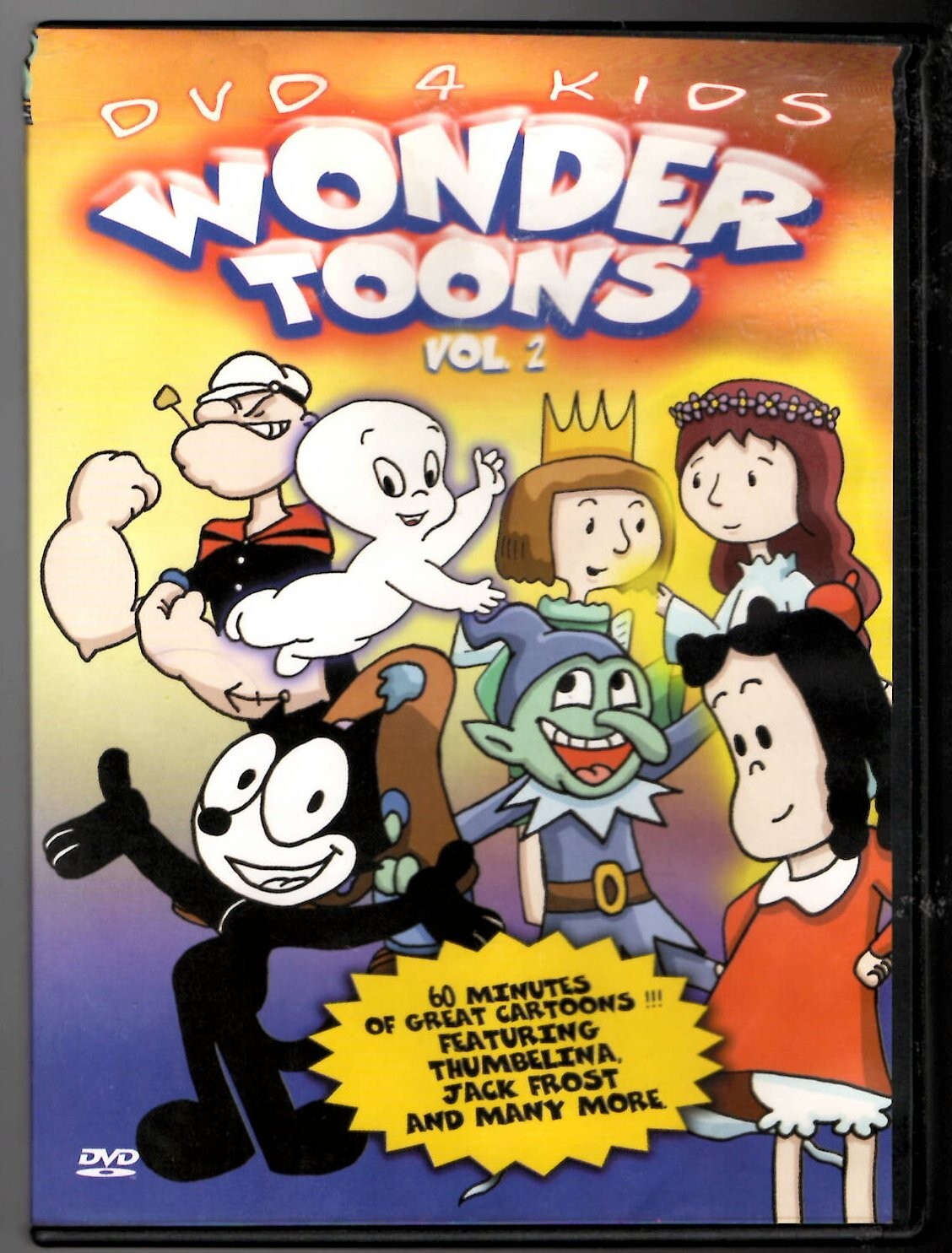WONDER TOONS VOL 2 DVD 60 Minutes of Old Toons | eBay
