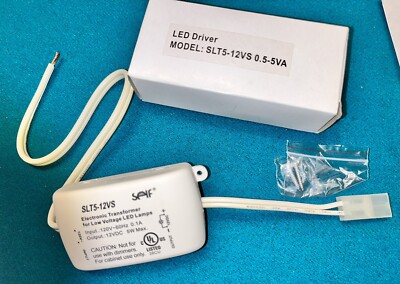 5W LED Driver AC 120V to DC 12V Electronic Transformer for Low Voltage ...