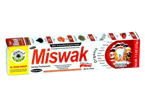 ORGANIC TOOTHPASTE- AL RIYAN MISWAK HERBAL Toothpaste 100% Natural ...