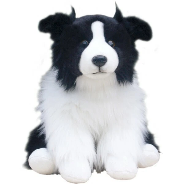 Melissa Doug Border Collie Dog Giant Stuffed Animal