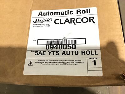 CLARCOR 5AE-YTS-2 -56inx65 ft automatic roll filter | eBay