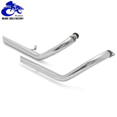 Dual Exhaust Pipes Muffler Kit For Kawasaki Vulcan 800 VN800A VN400 ...