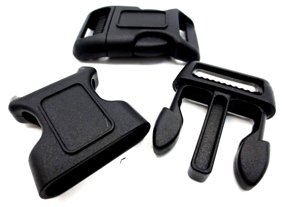 Backpack Strap Buckle Fits 25mm, 1" Wide Strap Webbing, Durable! Free ...