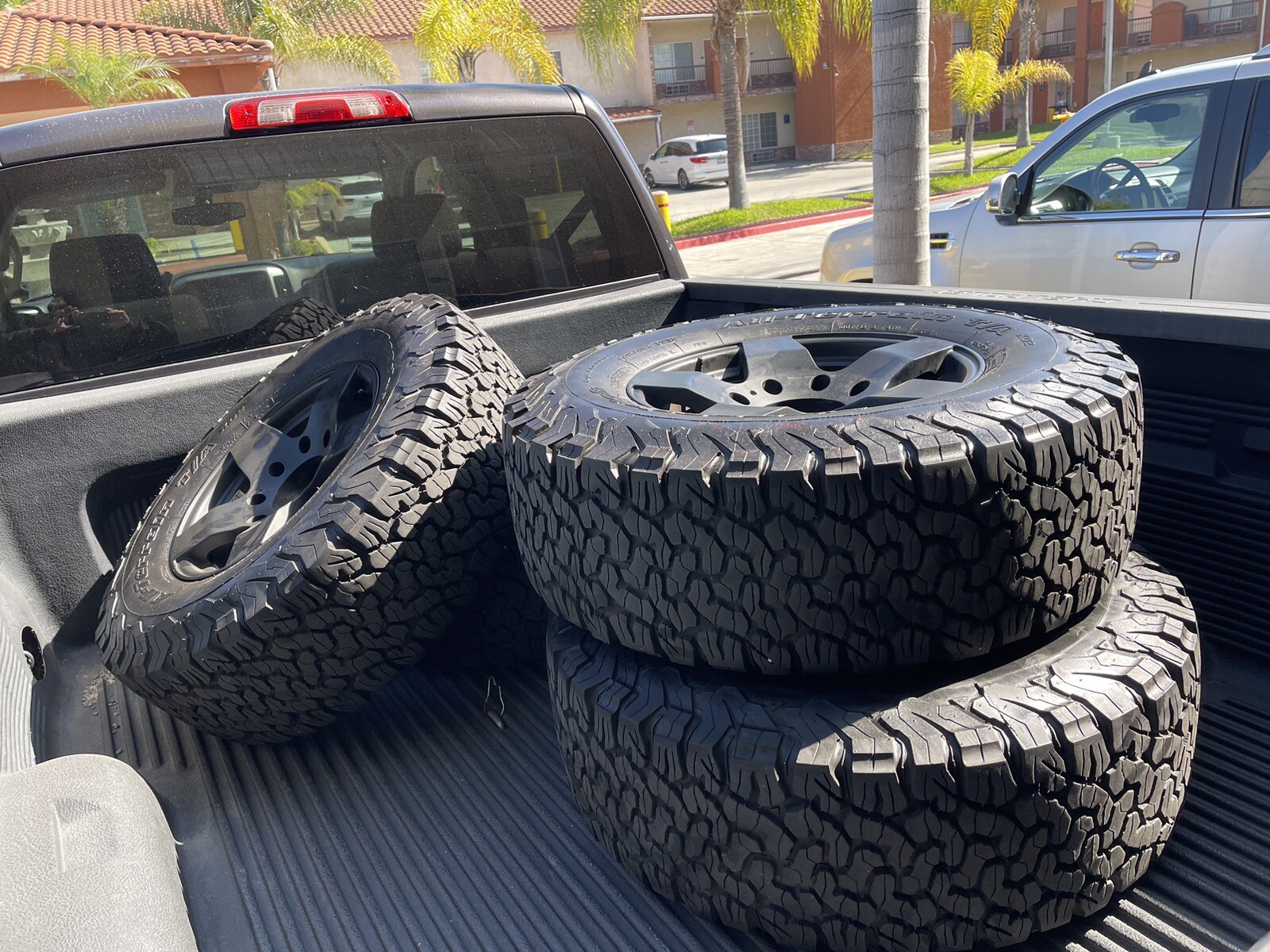 17 X 9 Inch Wheels B.F Goodrich 4 Tires And 4 Rims | eBay