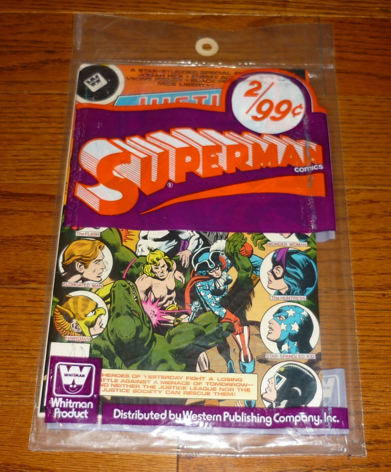 Rare Whitman Variant 1978 DC Comics 2-Pack Justice League 160 Superman ...