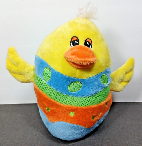 Dandee Colorful Plush Mechanical Battery Operated Easter Duck 8 ...