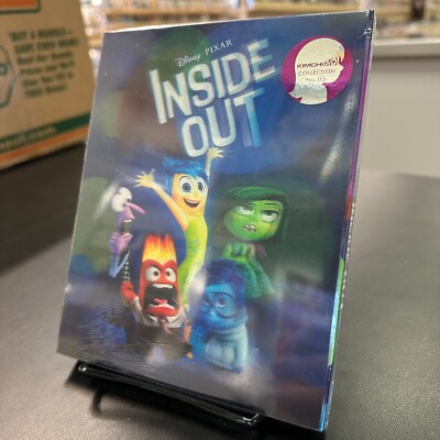 Inside Out 3D Lenticular Steelbook Blu-ray Kimchi DVD Exclusive (1000 ...