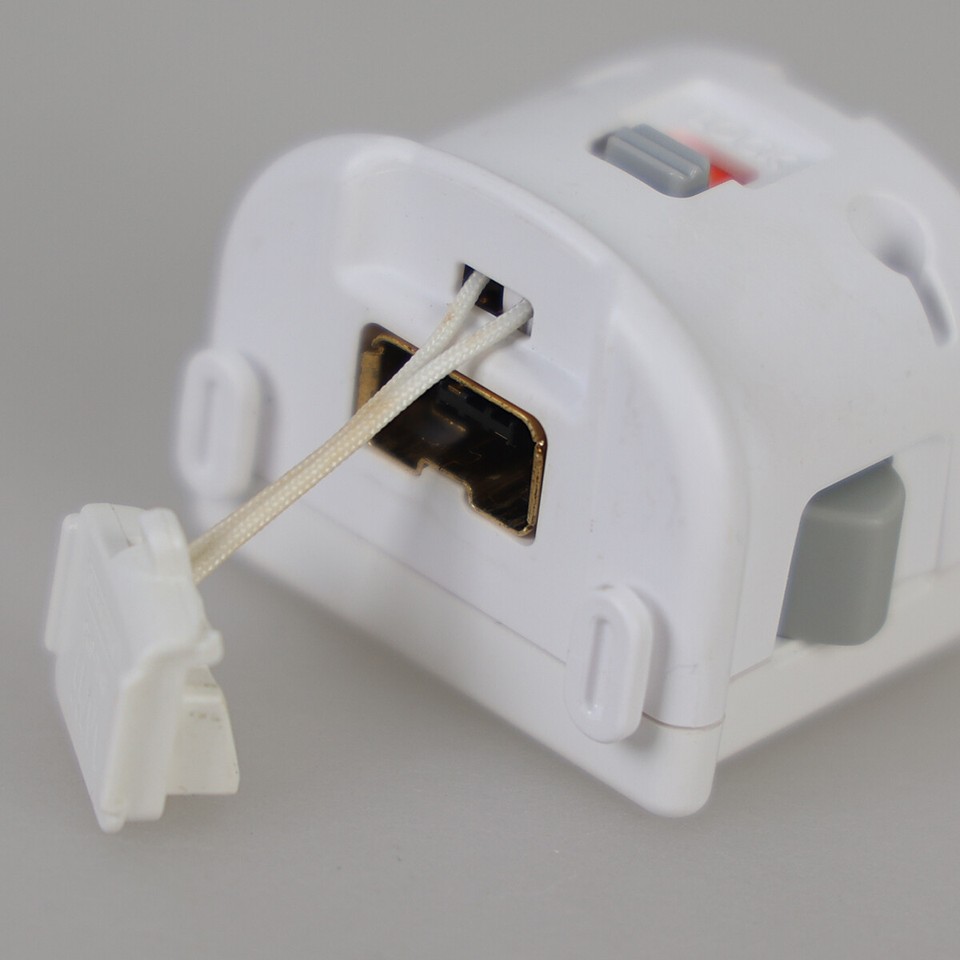 Original OEM Nintendo Wii Motion Plus Adapter RVL-026 White Excellent ...