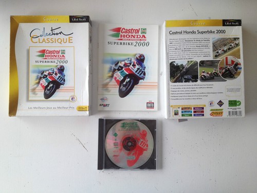 Honda Castrol Superbike 2000 PC Big Box boite carton eurobox FR | eBay
