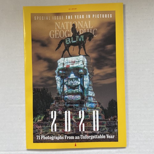 National Geographic Magazine Mag 2020 Year In Pictures BLM George Floyd ...
