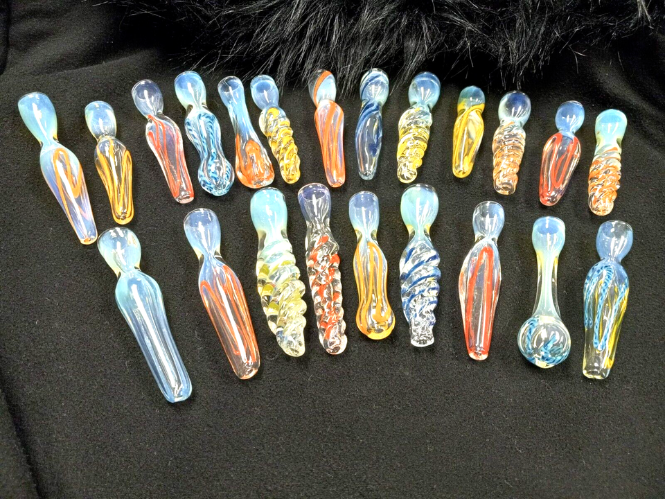 # 1 😎 SELECTION BOGO TOBACCO SMOKING HAND PIPE GLASS BOWL SCREEN 🥴️😎🔥💥🥴 ...