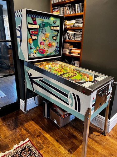 Classic Pinball Machine by Williams - Pit Stop Motor Racing theme from ...