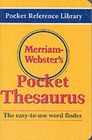 Merriam Webster Merriam Webster's Pocket Thesaurus (Tascabile) | eBay