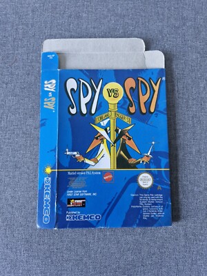 NES - Spy vs Spy - Box Only (No Game) | eBay