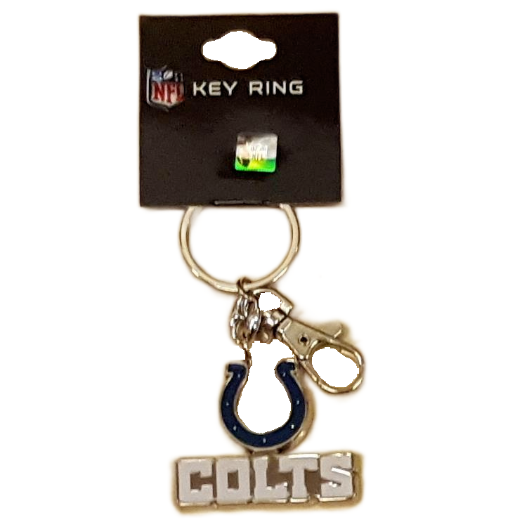 Indianapolis Colts Keychain Metal Heavyweight Team Logo Key Ring | eBay