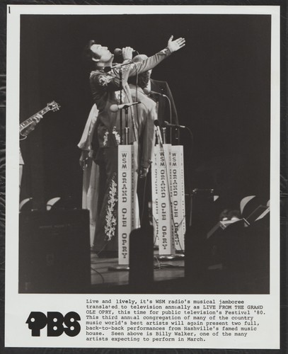 Live From The Grand Ole Opry ’80 BILLY WALKER PERFORMING | eBay