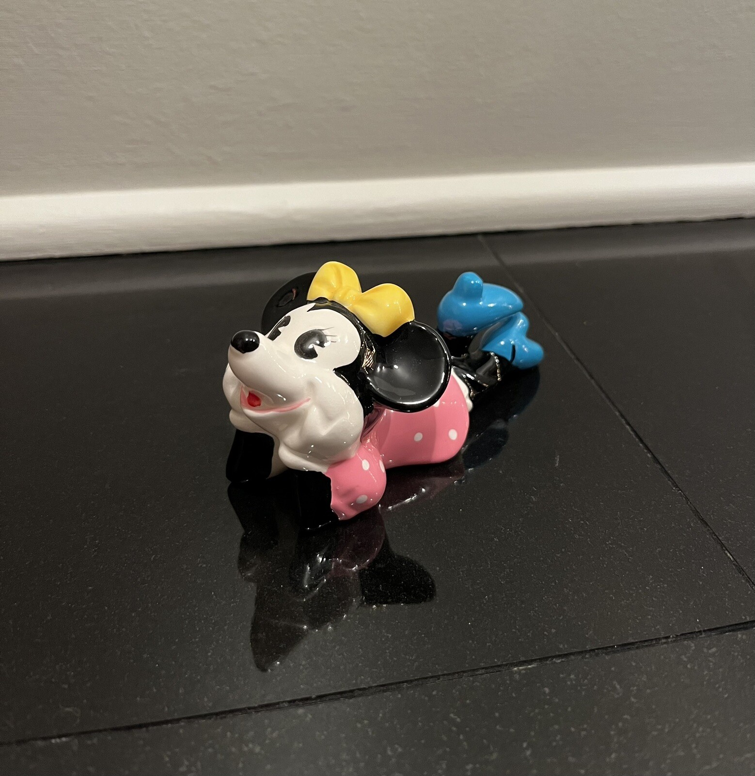 Vintage Walt Disney Japan Minnie Mouse Ceramic Porcelain Figurine 4" | eBay