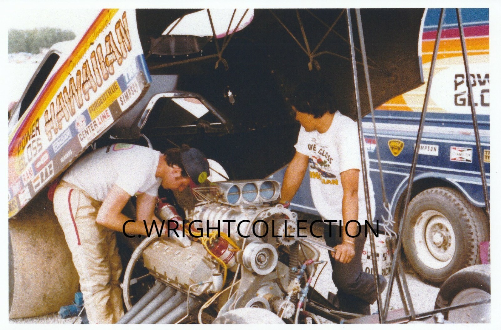 1970s NHRA Drag Racing-"HAWAIIAN" AA/FC-Roland Leong-Ron Colson-MID ...