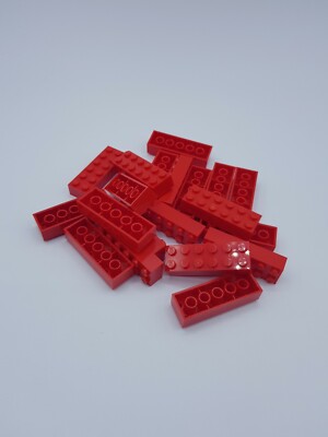 LEGO LOT 20 X BRIQUE 2X6 ROUGE / RED REF 2456 *NEUF* | eBay
