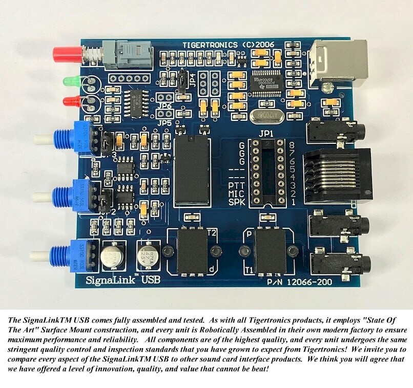 Tigertronics SLUSB13K Signalink USB For Kenwood 13-PIN DIN Accessory ...