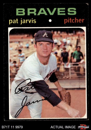 1971 Topps #623 Pat Jarvis Braves 4 - VG/EX | eBay