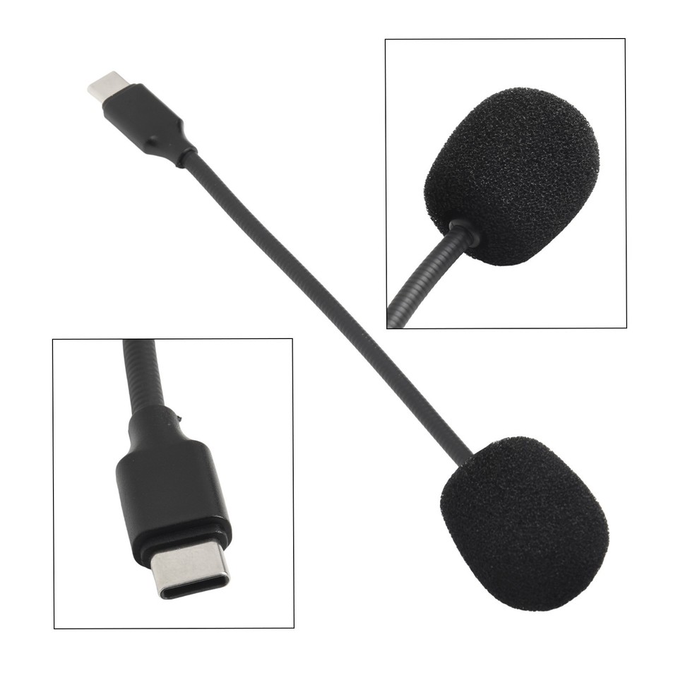 Game Headset Mic with Flexible Neck Design for Enhanced Audio ...