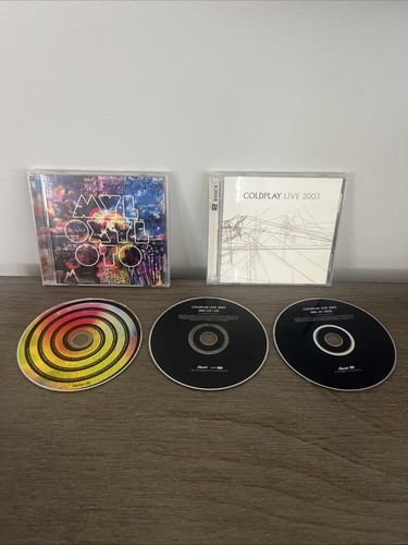 Coldplay Lot Of 2 CDs Coldplay Live 2003 And Mylo Oxyl Otto CDs | eBay