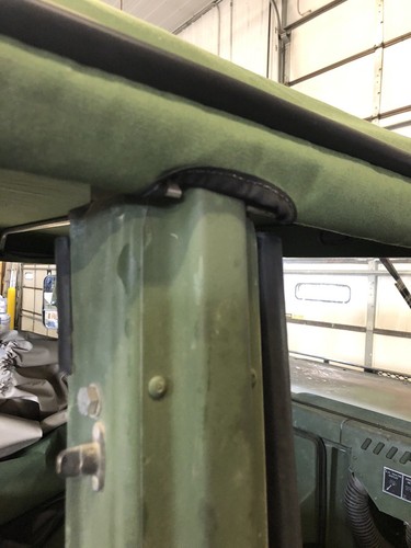 CONVERTIBLE CANVAS SOFT TOP FOR MILITARY HUMVEE M998 REMOVE / INSTALL ...
