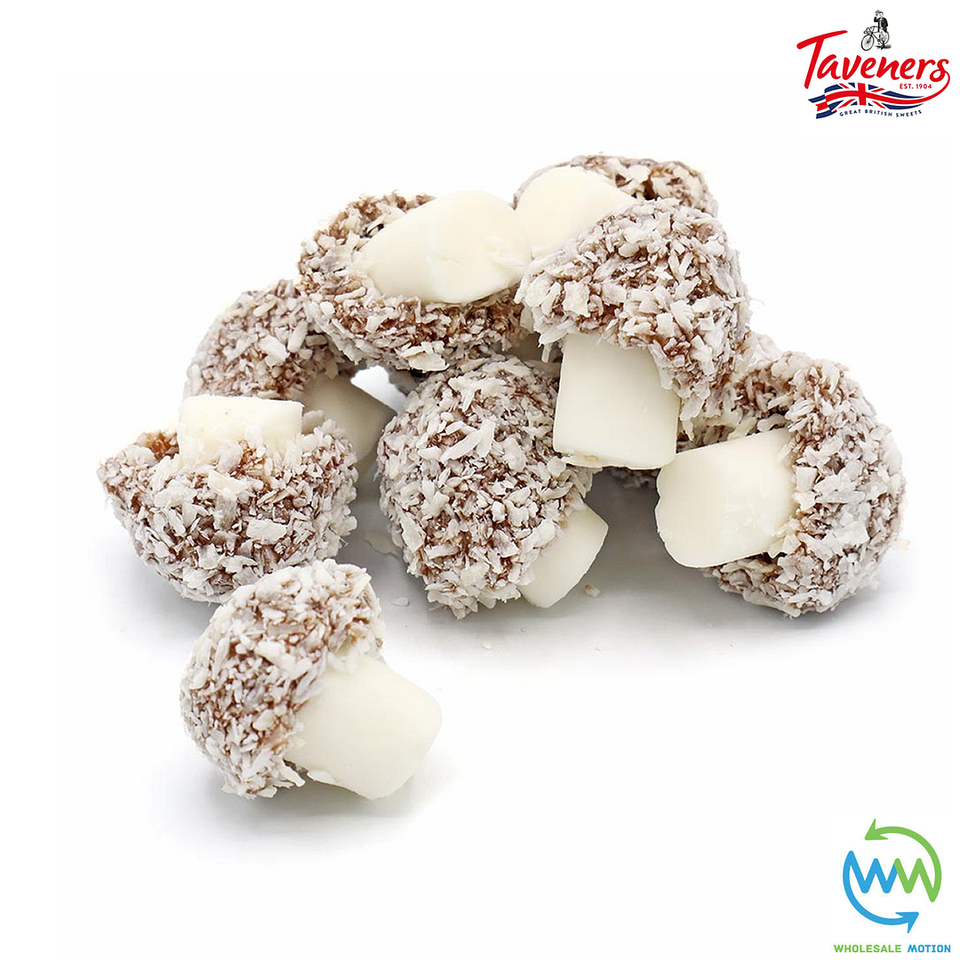 COCONUT MUSHROOMS Sweets CANDY Retro CHEWY TRADITIONAL Taveners PICK N ...