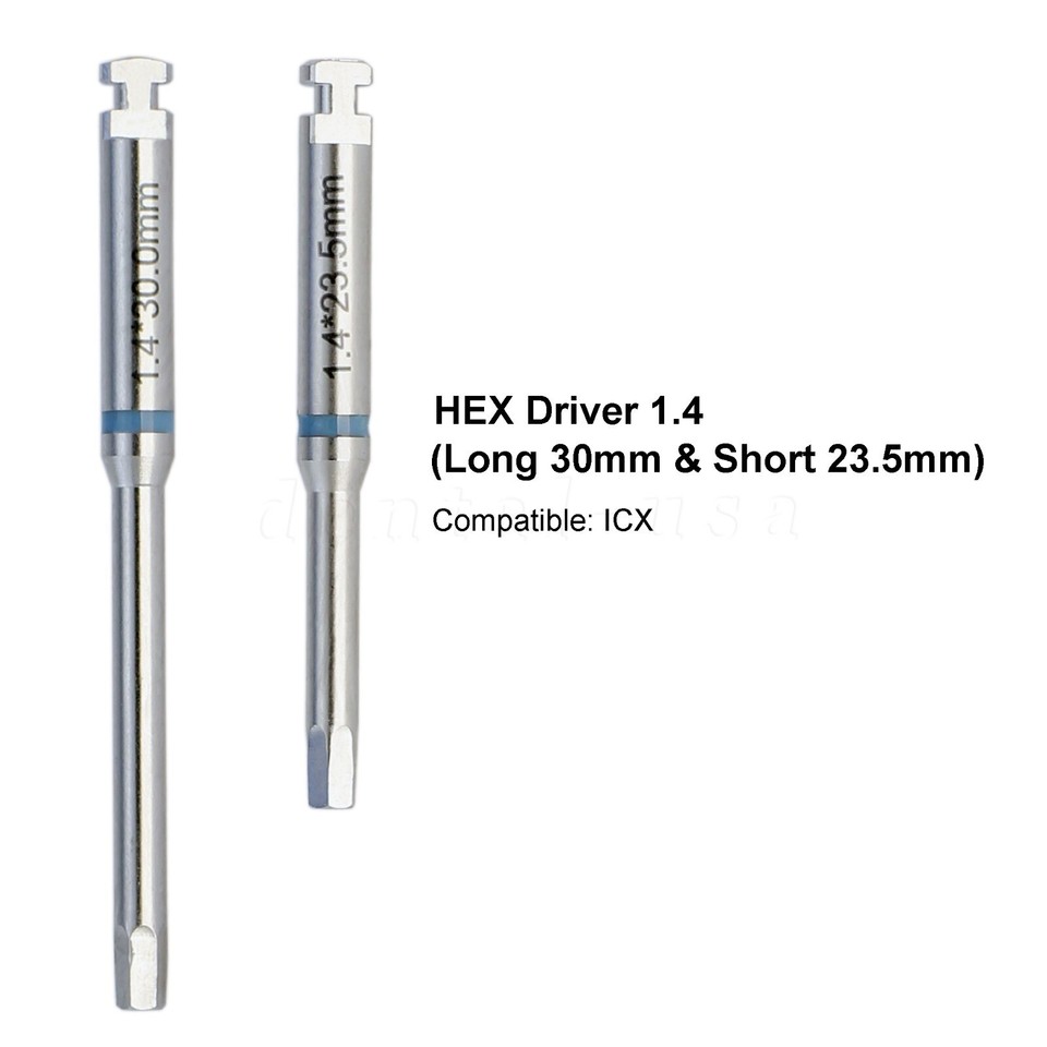 Implant Screwdriver Hex Driver Latch Torque Wrench Prosthetic Kit ...