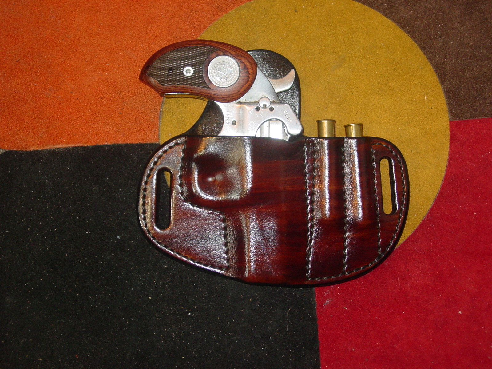 Bond Arms Snake Slayer IV holster- ammo holder dark+ brown Kwik & Free ...