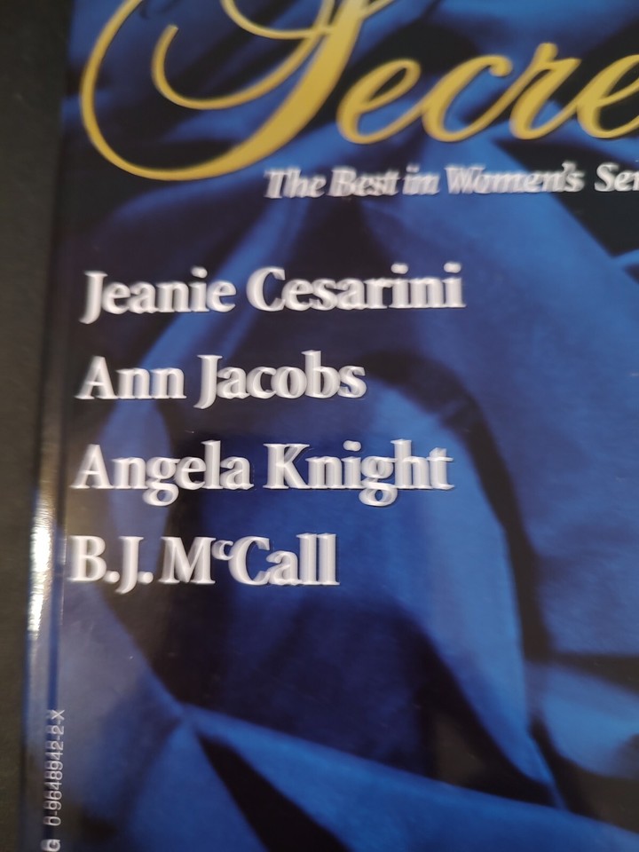 Secrets Vol. 3 - Authors Jeanie Cesarini, Ann Jacobs, Angry Knight & B ...