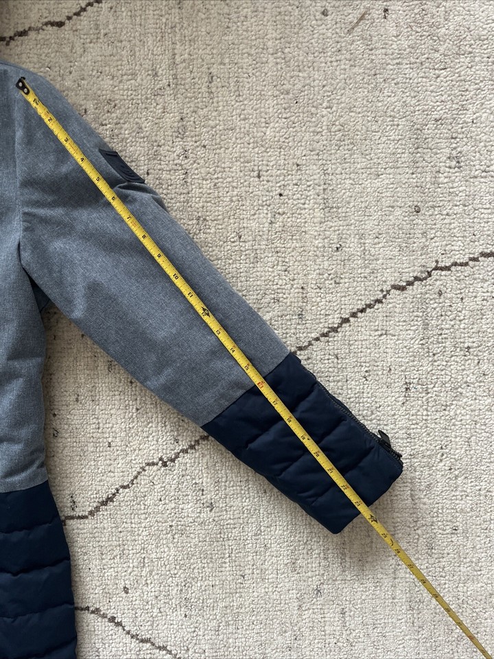 $390 Lole Faith Jacket Size M 650 Down fill Winter Coat blue/navy Fast ...