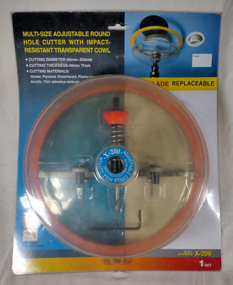 Multi Functional Large Round Hole Cutter (40-203mm) Impact Resistant ...