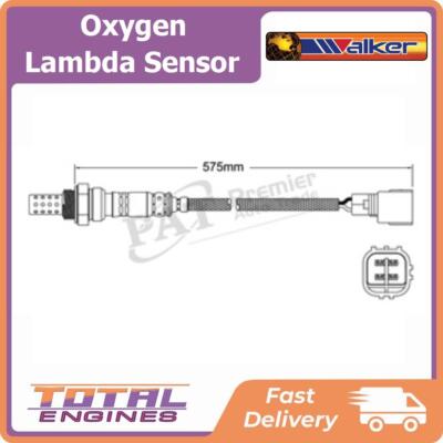 Walker Oxygen Lambda Sensor fits Subaru Liberty BL/BP 2.0L Boxer4 EJ20X ...